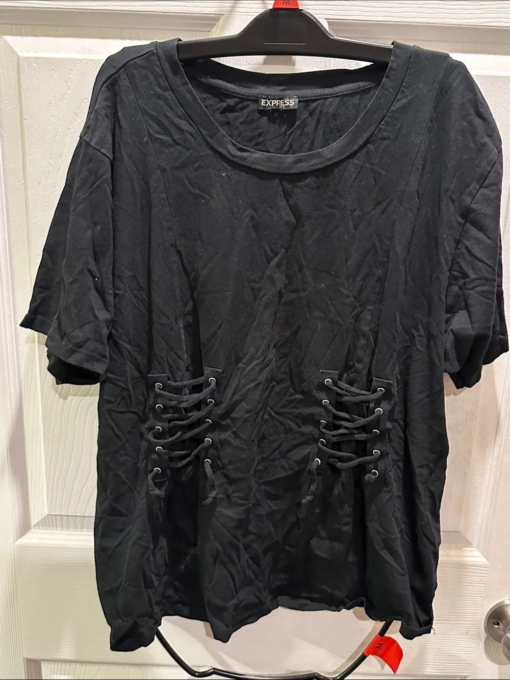 Express | Tops | Express Black Crewneck Top | Poshmark